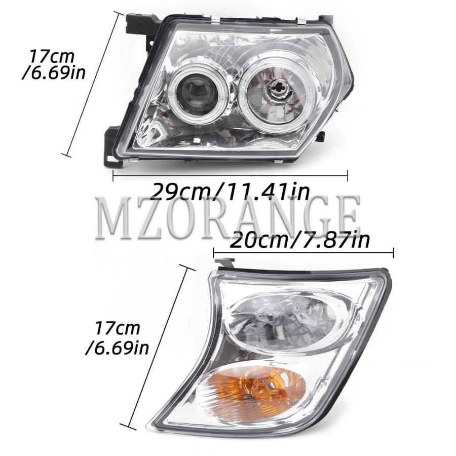 ヘッドライトコーナー 日産パトロール Y60 Y61 2001 2002 2003 2004 ヘッドライトコーナーランプ 8.4V バンパーヘッドライト カスタム : 大川商店 - 通販 ...