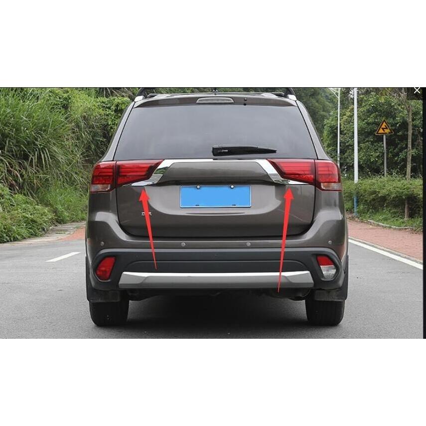 三菱 新型アウトランダー PHEV GG2W/GG3W/GF7W/GF8W型 専用 ラッゲージドア ガーニッシュ カバー ABS製 パーツ 2P :om5113:大川商店 - 通販 ...