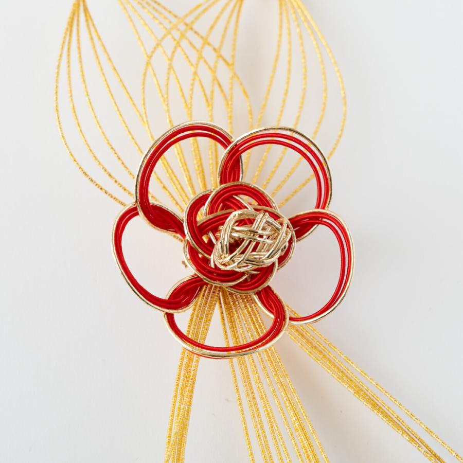 秀〆 水引 材料 梅かざり 金 赤 白 パーツ 素材 ハンドメイド アレンジ 手作り 正月飾り しめ飾り しめ縄 : zz-145 : 正月 ...