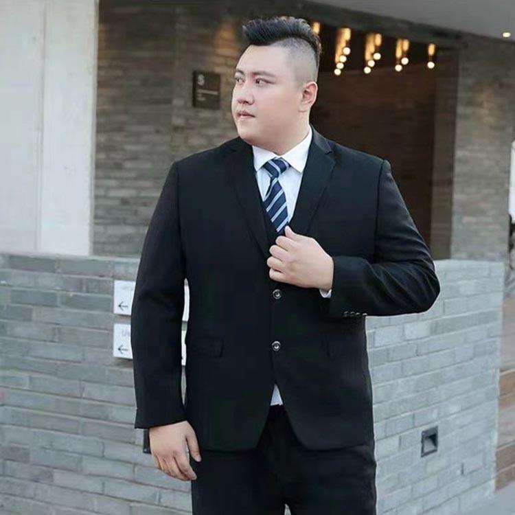 3点セット 大きいサイズ スーツ M〜9XL！フォーマル オールシーズン ワイシャツ メンズ パンツ ネイビー メンズスーツ 3L ウォッシャブル ブ : NSショップ - 通販 ...