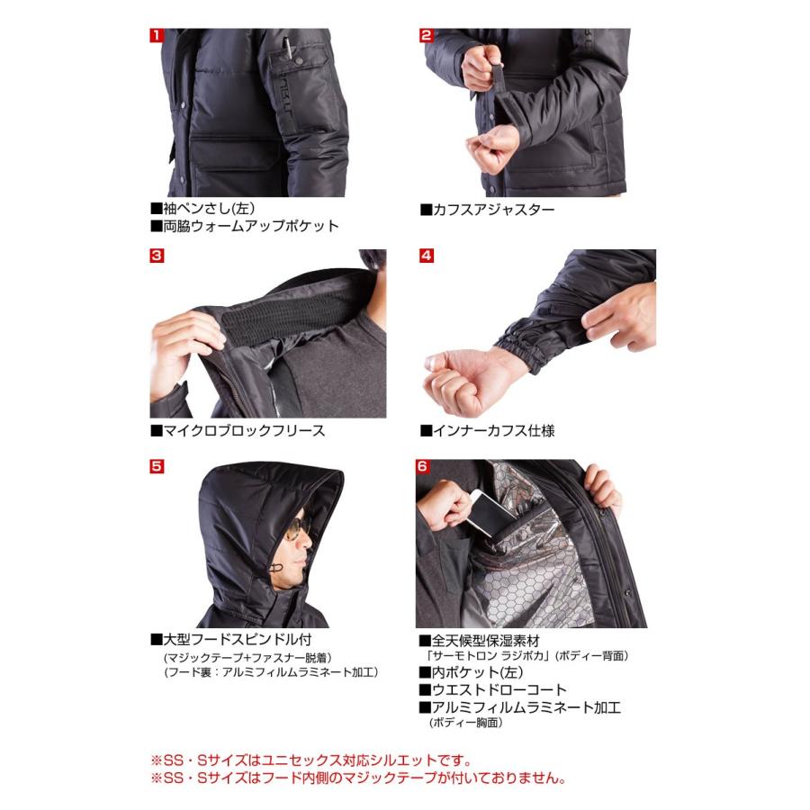 BURTLE（バートル） 作業着 防寒着 7510 防寒ジャケット 4L : 沖商店 Yahoo!店 - 通販 - Yahoo!ショッピング