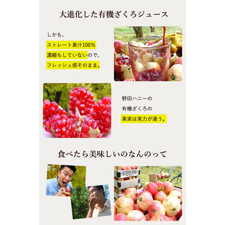 ざくろジュース 100% 野田ハニー 有機ざくろジュース100% 710ml瓶 : ダイエットラボ - 通販 - Yahoo!ショッピング