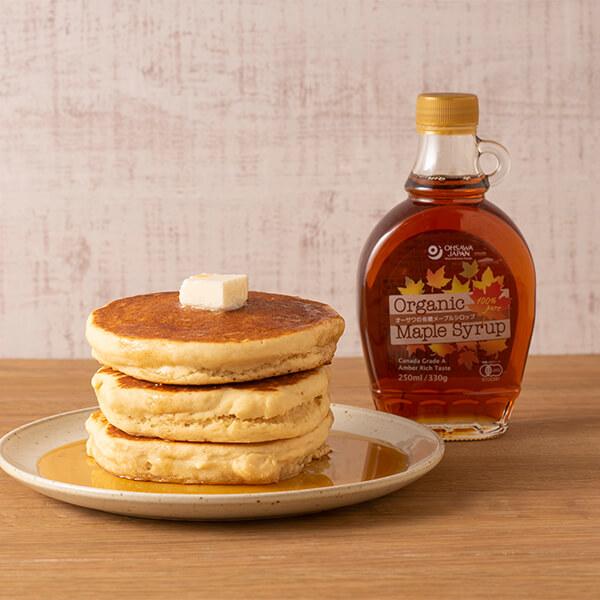 メープルシロップ オーガニック アンバー オーサワの有機メープルシロップ アンバー（リッチテイスト）250ml(330g) 12本セット 瓶 送料無料 : ダイエットラボ - 通販 ...