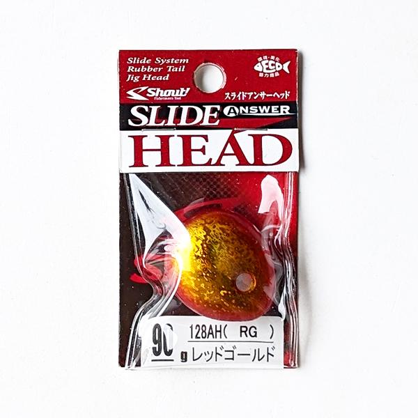 Shout! スライドアンサーヘッド 90g #レッドゴールド / シャウト！フィッシャーマンズツール : 沖之島商店Yahoo!店 - 通販 - Yahoo!ショッピング