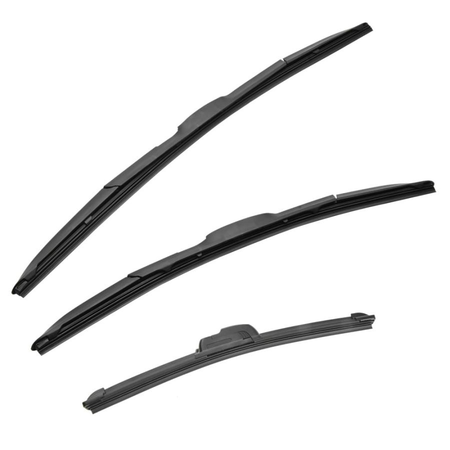 HB14/FB14/JB14 サニー ルキノ 撥水ワイパー フロント 左右 ＋ リア エアロワイパー 1台分 3本セット : OKショップ ...