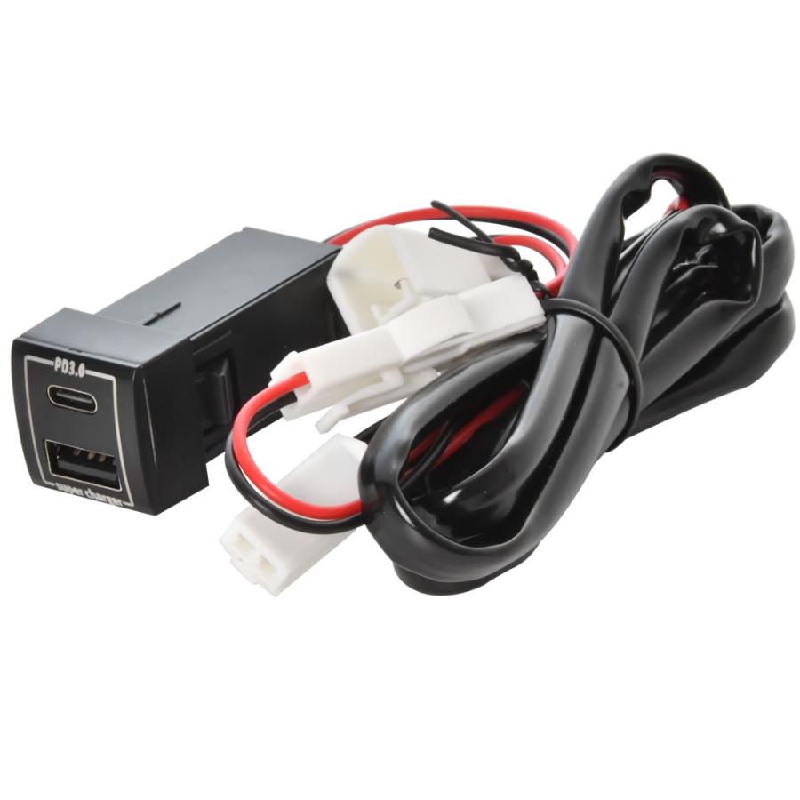 MXPC10G/12G MXPL10G/12G/15G シエンタ USBポート 増設キット USB タイプA+タイプC MXPC10G/12G ...