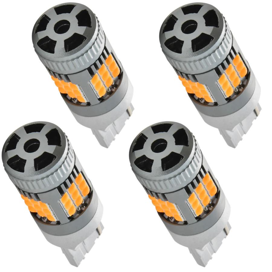 JF1/JF2 NBOX（N-BOX) H23.12-H29.7 LED ウインカー球 アンバー 4個セット 放熱ファン搭載 ハイフラ防止抵抗内蔵 : OKショップヤフーショッピング店 ...