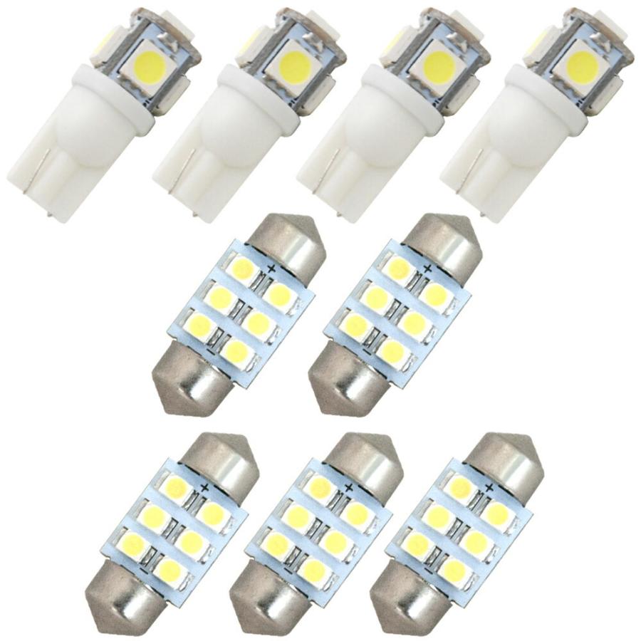 E52 エルグランド [H22.8-] 純正球交換型 極LEDルームランプ 【9点セット】 : OKショップヤフーショッピング店 - 通販 - Yahoo!ショッピング