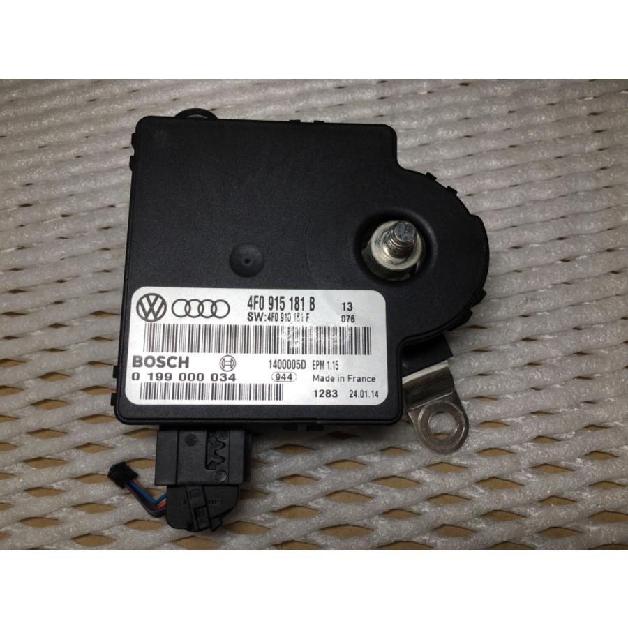 バッテリー コントロール ユニット 4FBDW アウディ A6 純正 リア トランク 内 4F0915181B BOSCH : OKATA ...