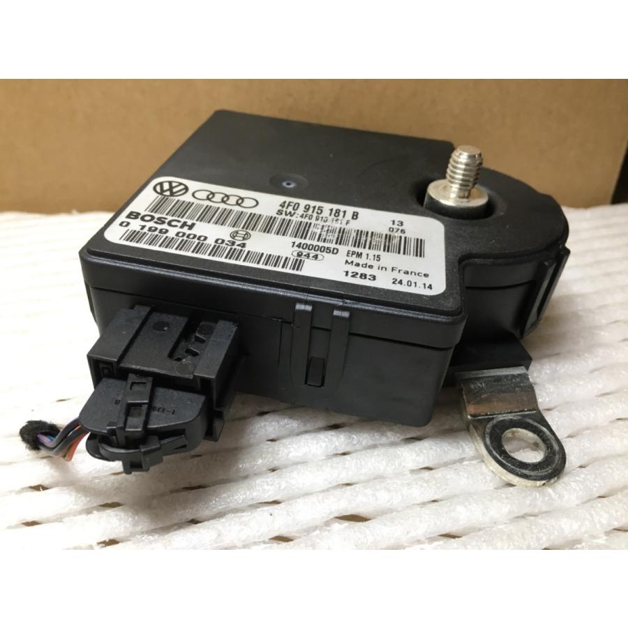 バッテリー コントロール ユニット 4FBDW アウディ A6 純正 リア トランク 内 4F0915181B BOSCH : OKATA ...