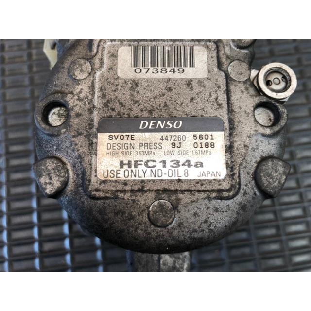 コンプレッサー エッセ L235S ダイハツ KF-VE 88320-B2080 DENSO 447260-5601 クーラー エアコン ...