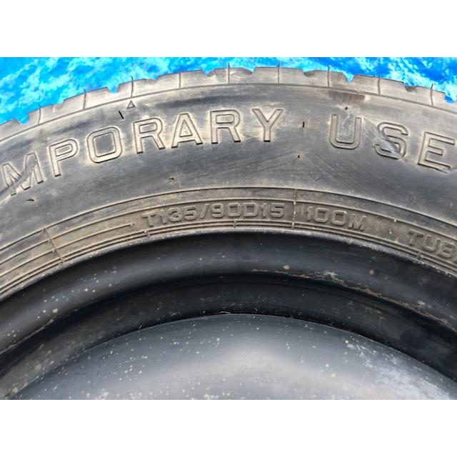 15 インチ 応急 スペア タイヤ ストリーム RN8 ホンダ T135/90D15 ハブ径約64mm : OKATA Recycle Parts - 通販 - Yahoo!ショッピング