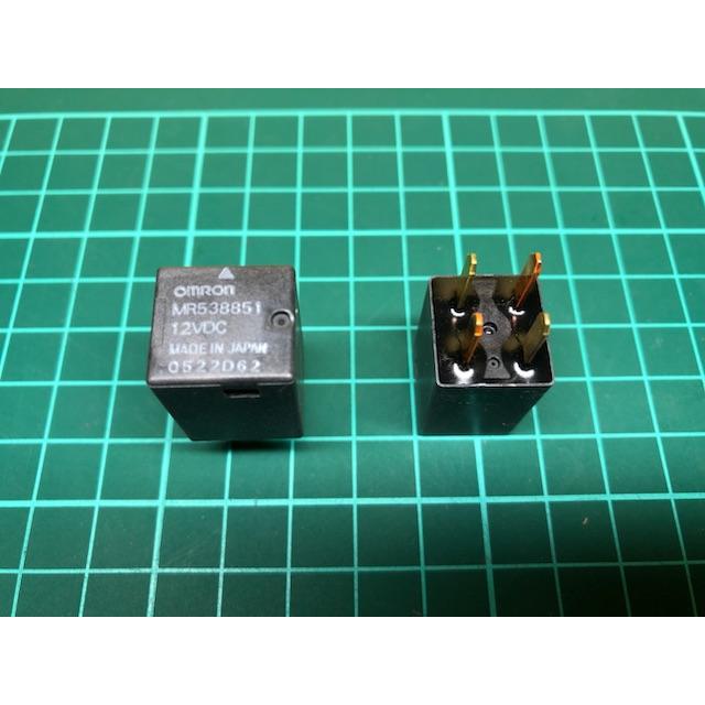 オムロン リレー 2個 12V 未テスト ミツビシ 車から 純正 流用可 MR538851 OMRON エアコン フォグ 等 : OKATA ...