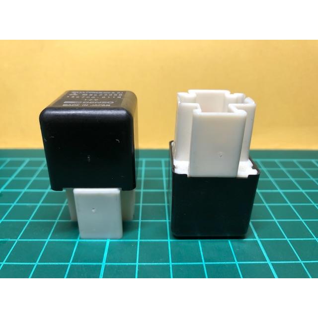 デンソー リレー 2個 12V 未テスト ミツビシ 車から 純正 流用可 MB629080 DENSO 156700-0110 エアコン ...