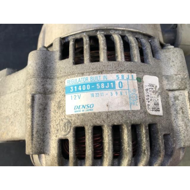 オルタネーター ワゴンR MH23S スズキ 純正 K6A CVT FF 31400-58J10 DENSO 102211-5961 ダイナモ ジェネレ−タ− : OKATA Recycle ...