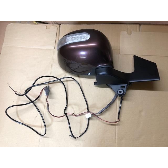 ミラー 右 MRワゴン MF22S スズキ ZEL マルーンブラウンパール 84701-81J01 電格 電動格納 後付け ウインカー サイド ドア : OKATA Recycle Parts ...