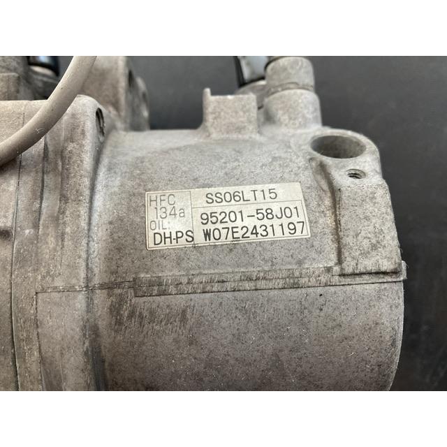 コンプレッサー ワゴンR スティングレー MH22S スズキ K6A ターボ 95201-58J01 SS06LT15 クーラー エアコン : OKATA Recycle Parts - 通販 ...