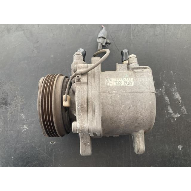 コンプレッサー ワゴンR MH23S スズキ K6A 95201-58J00 SS06LT15 クーラー エアコン : OKATA Recycle Parts - 通販 - Yahoo!ショッピング