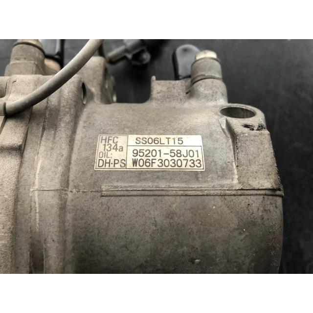 コンプレッサー ワゴンR MH21S スズキ K6A 95201-58J01 SS06LT15 クーラー エアコン : OKATA Recycle Parts - 通販 - Yahoo!ショッピング
