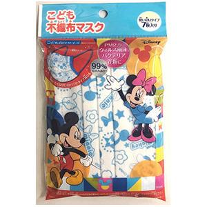 横井定 ミッキー＆ミニー こども不織布マスク 7枚入 3層式フィルタ 全国一律送料無料 : 大久保薬局 - 通販 - Yahoo!ショッピング