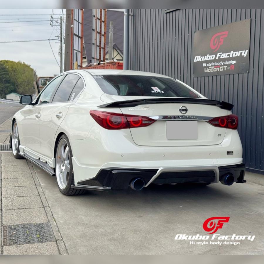 V37(中期以降) 400R用 リアアンダー FRP : オオクボファクトリー - 通販 - Yahoo!ショッピング