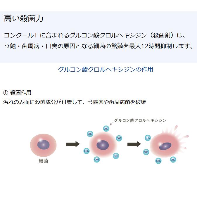 Weltec マウスウォッシュ ムシ歯の発生および進行の予防 コンクールF ConCool 100mL ミント味 ウェルテック 歯肉炎の予防 洗口液 自宅 口臭予防 小型便 : スマイルアップ ...