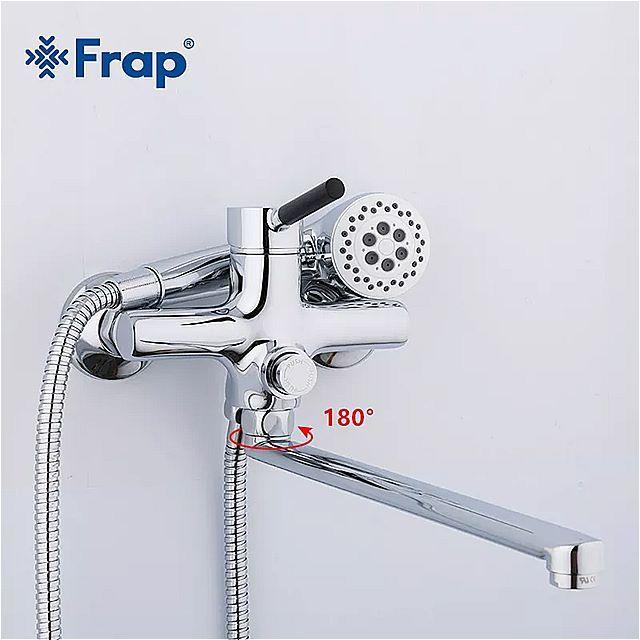 Frap クラシック 風呂 の 浴槽 蛇口 ロング トランク 浴室 浴槽 ミキサー 温水 と 冷水 ウォール マウント シャワー の 蛇口 :2433001-32891073915-1 ...