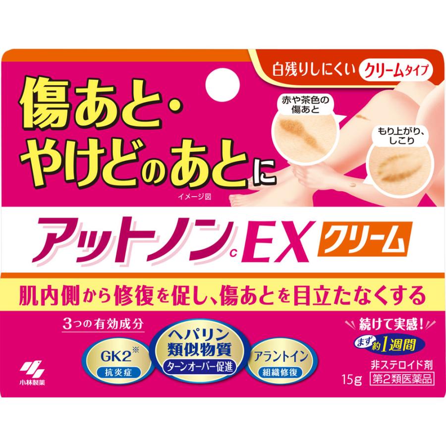 アットノン アットノンcEX クリーム 15g 外用薬 キズ 火傷 医薬品 医薬部外品 : おくすりやさんヤフー店 - 通販 - Yahoo ...