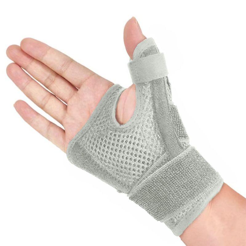 Chefal 親指 付け根 腱鞘 CM関節 ハードサポーター 柔道整復師が本気で考えた 2本ボーン内蔵の強固定 セルフストレッチ解説書付き :20230724181132-00631:OLC ...