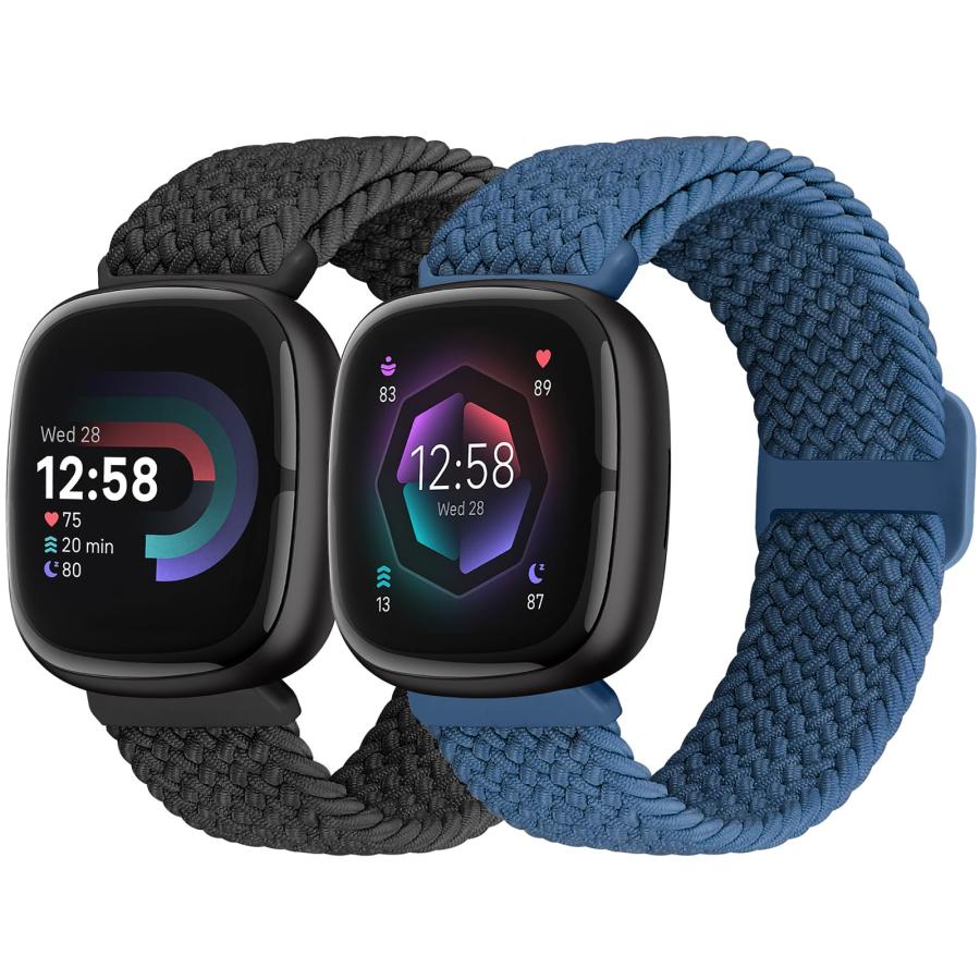 Acortjl 弾性編組ソロループバンド Fitbit Versa 4/Fitbit Sense 2/Fitbit 3/Fitb : OLC-store - 通販 - Yahoo!ショッピング