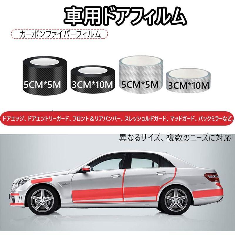 LIKENNY プロテクターフィルム 車用ドアフィルム 車包装フィルム チップ バッフ カーボンファイバービニールァ テープ式 傷 汚れ 防 : OLC-store - 通販 - Yahoo ...