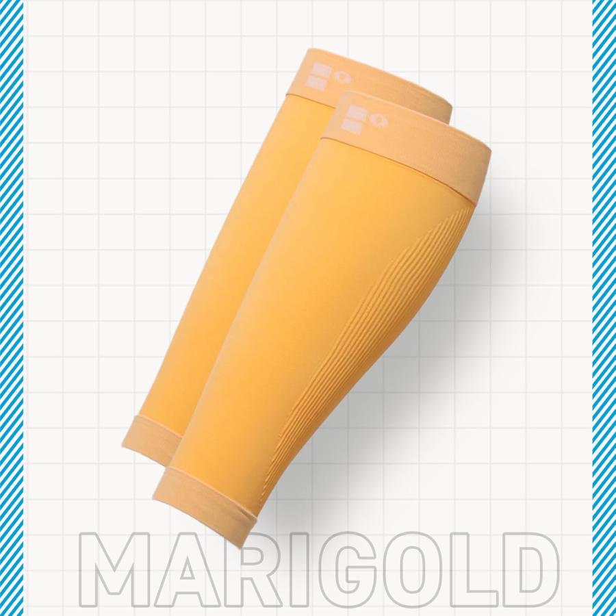 ハピレグ 足に軽さを＋(プラス) する＋(たすかる) ふくらはぎ着圧サポーター2枚組（マリーゴールド） : OLC-store - 通販 - Yahoo!ショッピング