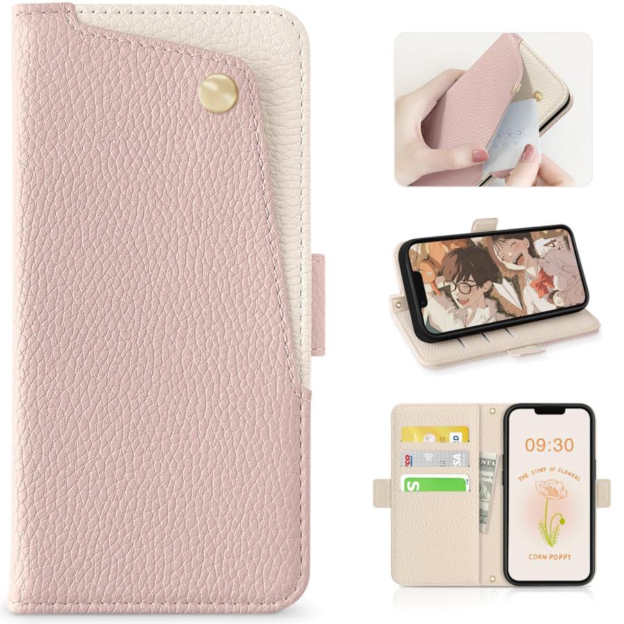 CASSYOOK iphone 16e ケース 手帳型 あいふおん16eケース 財布型 カバー カードポケット付き アイフォン16e : OLC-store - 通販 - Yahoo!ショッピング