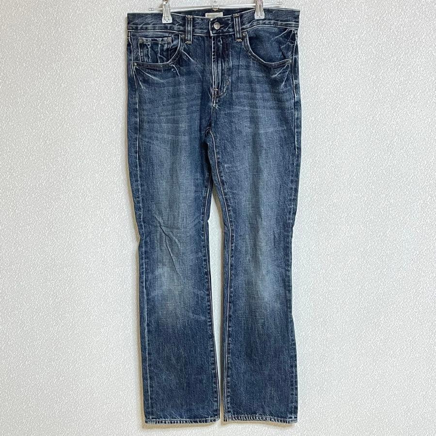 (^w^)b GAP ギャップ デニムパンツ ジーンズ ブルー コットン カジュアル ストリート おしゃれ 着回し らくちん メンズ サイズ76/Y11335FF : オールドスニーカーズ ...