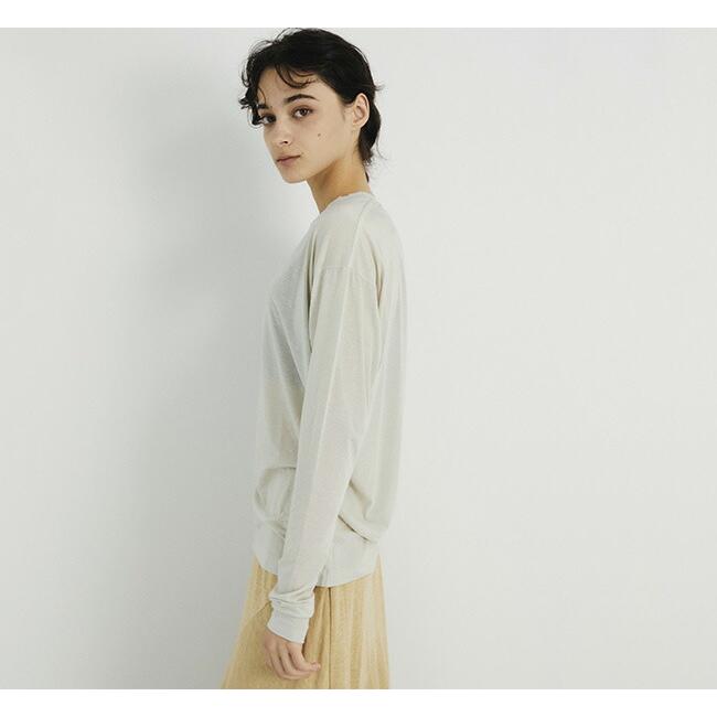 SALE30%OFF//unfil アンフィル twisted cotton sheer jersey long sleeve Tee ロングスルーブTシャツ WFSP-UW134 :un16 ...