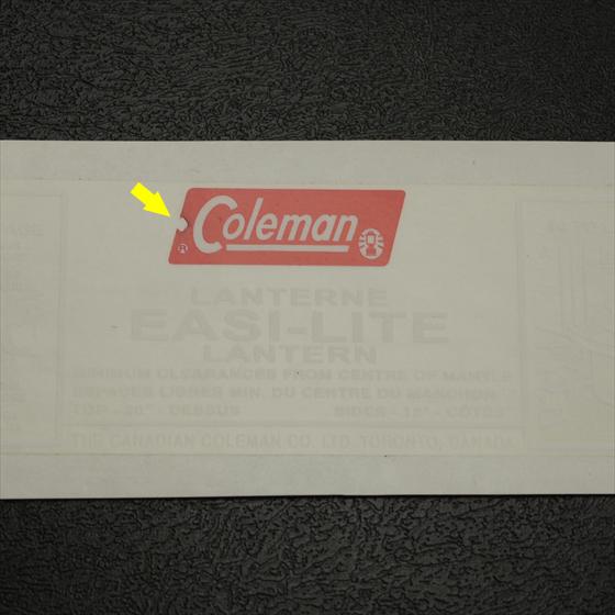 Coleman コールマン デカール カナダ 331 321B 321C 621B 横長説明シーツ D291 : オールドコールマン ByTen - 通販 - Yahoo!ショッピング