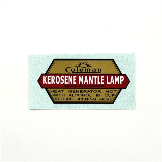 Coleman コールマン デカール 168K 169K ケロシン ランプ D385 : オールドコールマン ByTen - 通販 - Yahoo!ショッピング