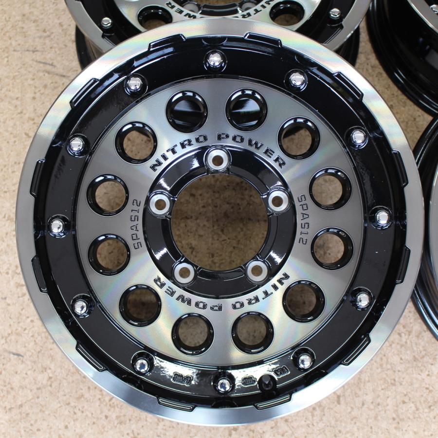 マルカサービス ジムニー専用 MID ナイトロパワー H12 SHOTGUN H12ショットガン 16インチ 5.5J+20 PCD139.7 新品 アルミホイール 4本SET : イチハラ ...