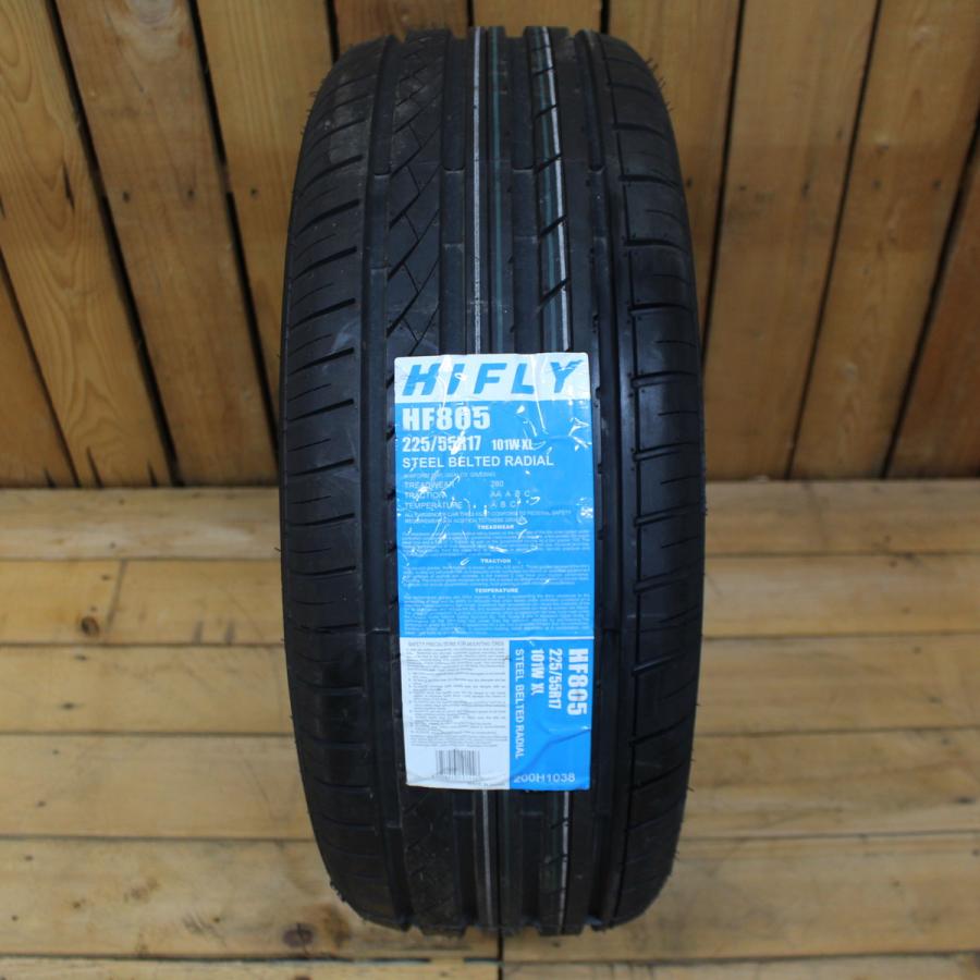 HIFLY（ハイフライ） HF805 225/55R17 225/55-17 新品 2019年製造 1本 10系アルファード フォレスター ...