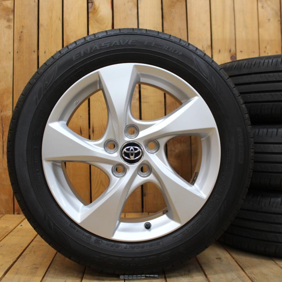 TOYOTA トヨタ C-HR 純正 17インチ 洗浄済み ダンロップ エナセーブ 215/60R17 タイヤ ホイール 4本SET ...