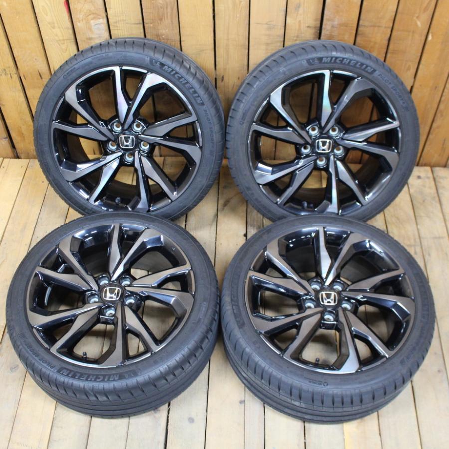 シビック HONDA ホンダ FK7 純正 18インチ ミシュラン パイロットスポーツ4 235/40R18 洗浄済み タイヤ ホイール 4本SET : イチハラタイヤワークスreuse店 ...