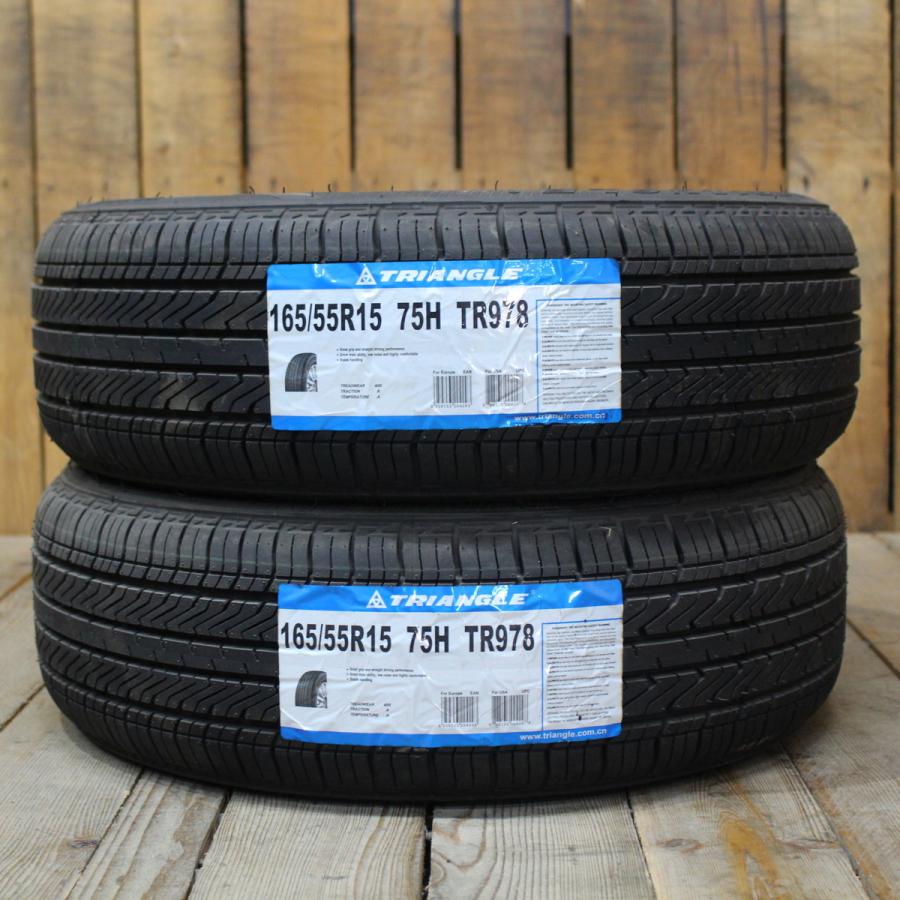 トライアングル TR978 165/55R15 75H 2021年製 新品タイヤ 2本SET ムーヴ タント N-BOX N-ONE W ...