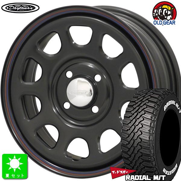 145/80R12 80/78(145R12 6PR) マッドスター MUDSTAR RADIAL M/T ホワイトレター 新品 サマータイヤ ...