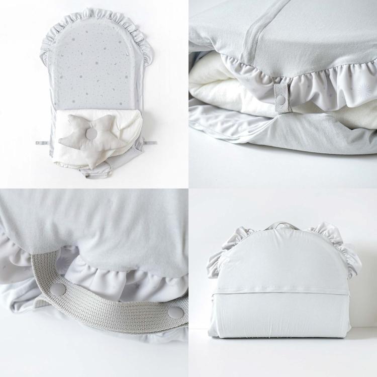 10mois ディモワ 購入特典 今治タオル ハンカチ nennecoco ネンネココ ベビー布団 セット ベビーネスト 添い寝ベッド フィセル 出産祝い 新生児 送料無料 ...