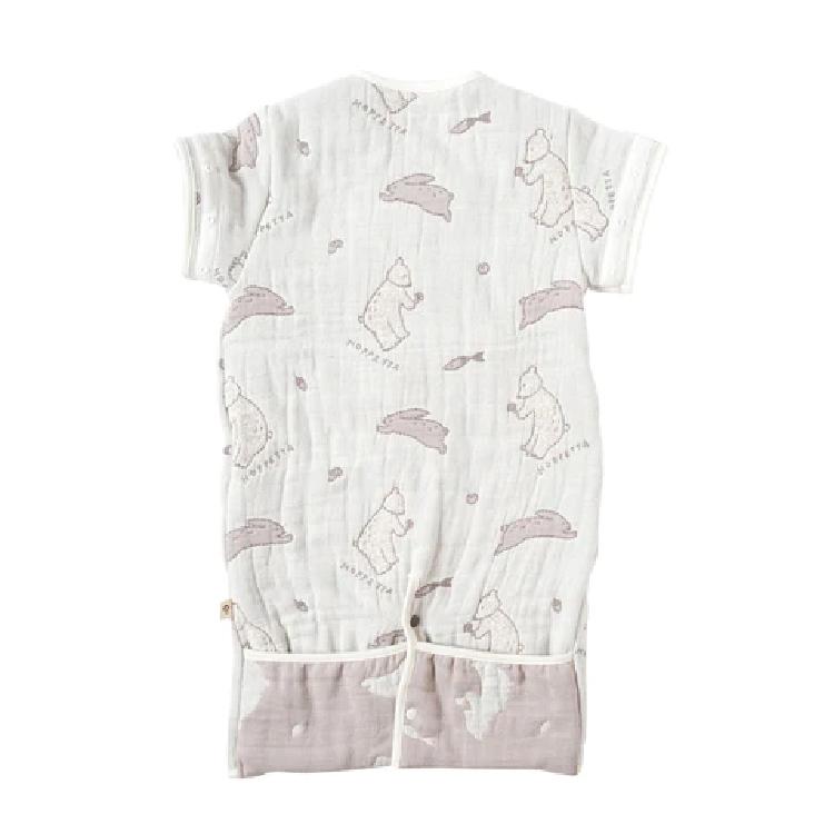 Hoppetta フィセル 6way スリーパー 購入特典 今治タオル ハンカチ付 6重ガーゼ ふくふくガーゼ ブラン 1年中使える 新生児 出産祝い 送料無料 : Litakara baby ...