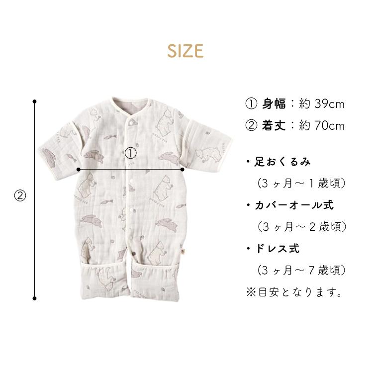 Hoppetta フィセル 6way スリーパー 購入特典 今治タオル ハンカチ付 6重ガーゼ ふくふくガーゼ ブラン 1年中使える 新生児 出産祝い 送料無料 : Litakara baby ...