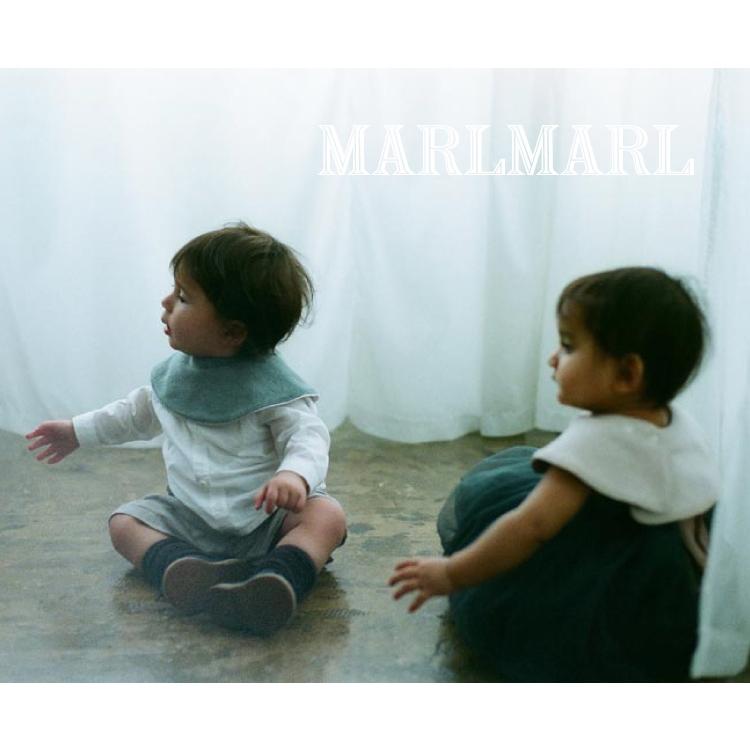 MARLMARL マールマール スタイ メレンゲ 男の子 女の子 リバーシブル 出産祝い MARLMARL meringue コットンパイル ...