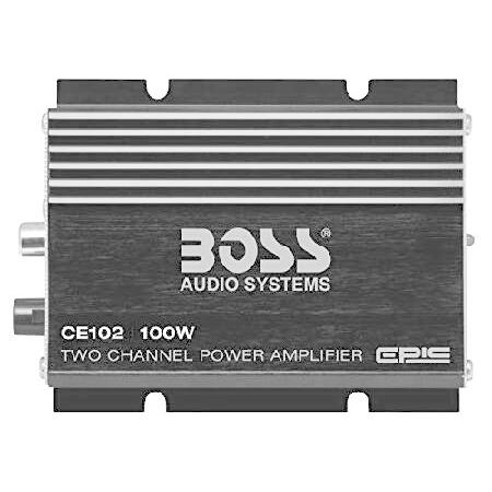 並行輸入品 Boss Audio Systems CE102 CHAOS EPIC 100 Watts 2-Channel Mini High ...