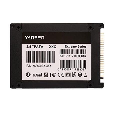 128ギガバイトKingSpec2.5インチPATA/ IDE SSDソリッドステートディスク（MLCフラッシュ）SM2236コントローラ ...