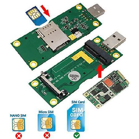 Mini PCI - E to USBアダプタSimカードスロット付きWWAN / LTEモジュール(並行輸入品) : b01emiobd2 : オーエルジー - 通販 - Yahoo!ショッピング